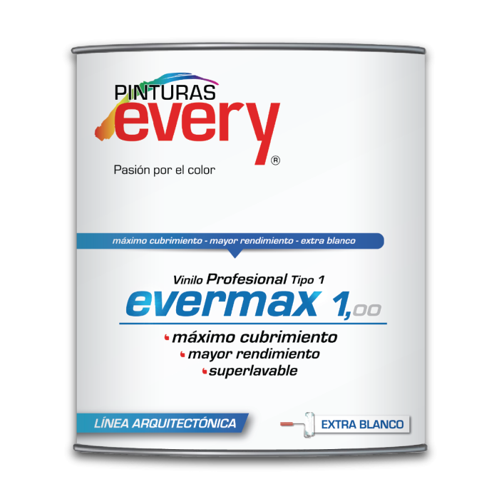 Evermax prof. tipo 1- extra blanco