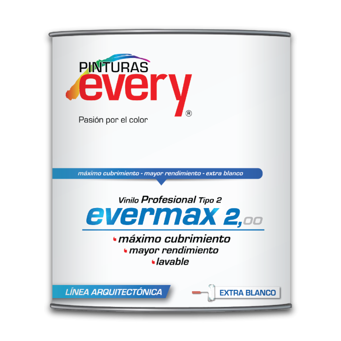 Evermax prof. tipo 2- extra blanco